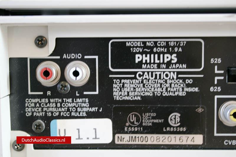 Philips CDI-180 Professional CD-Interactive system - DutchAudioClassics.nl