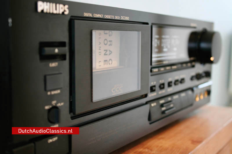Philips DCC850 DCC recorder prototype - DutchAudioClassics.nl