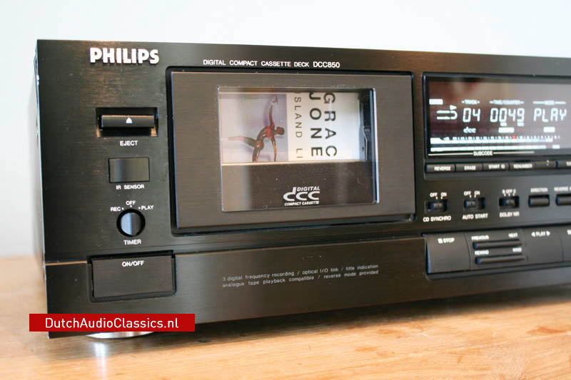 Philips DCC850 DCC recorder prototype - DutchAudioClassics.nl