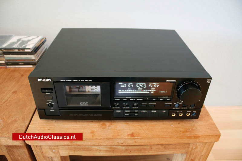 Philips DCC850 DCC recorder prototype - DutchAudioClassics.nl