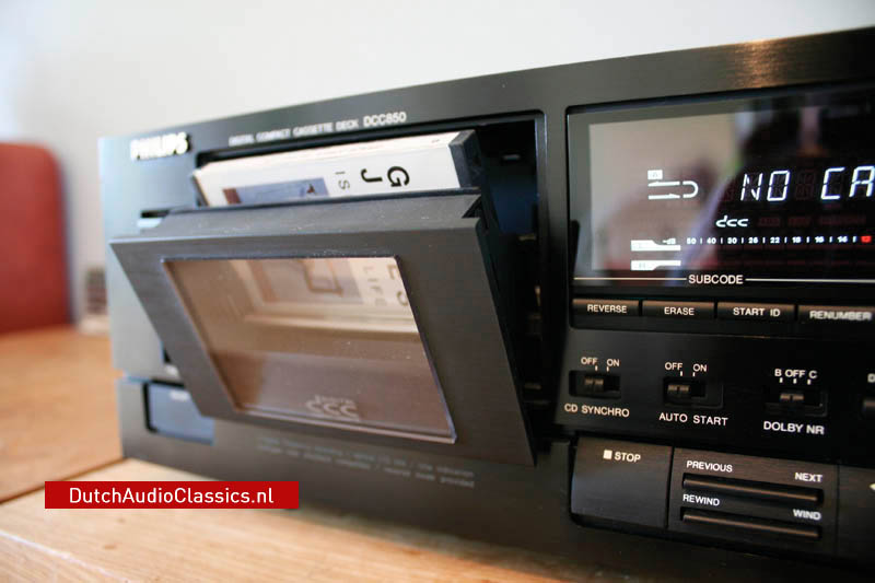 Philips DCC850 DCC recorder prototype - DutchAudioClassics.nl