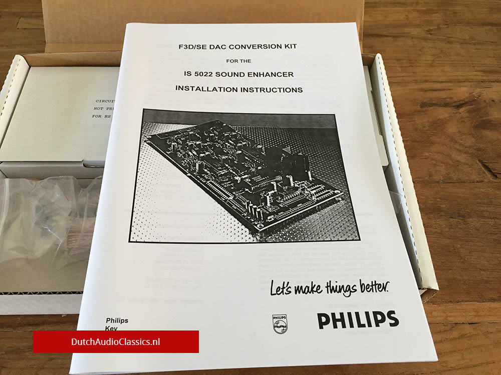 Philips IS-5022 Sound Enhancer F3D kit - DutchAudioClassics.nl