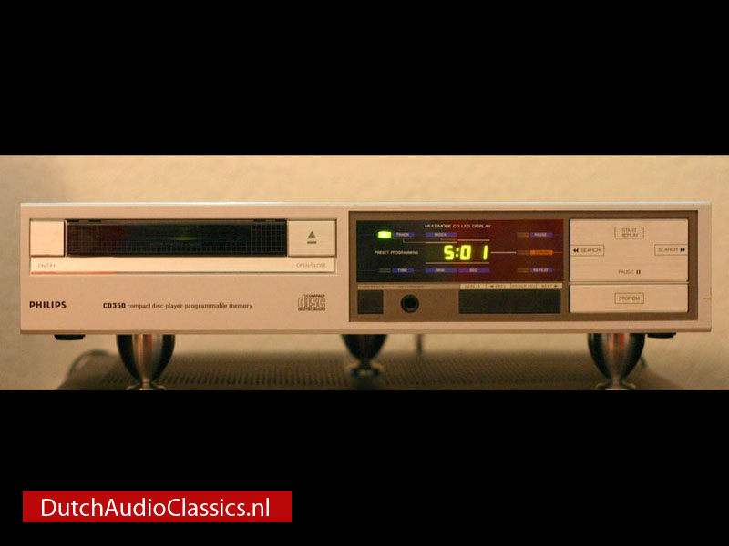 Philips CD350 cdplayer - DutchAudioClassics.nl
