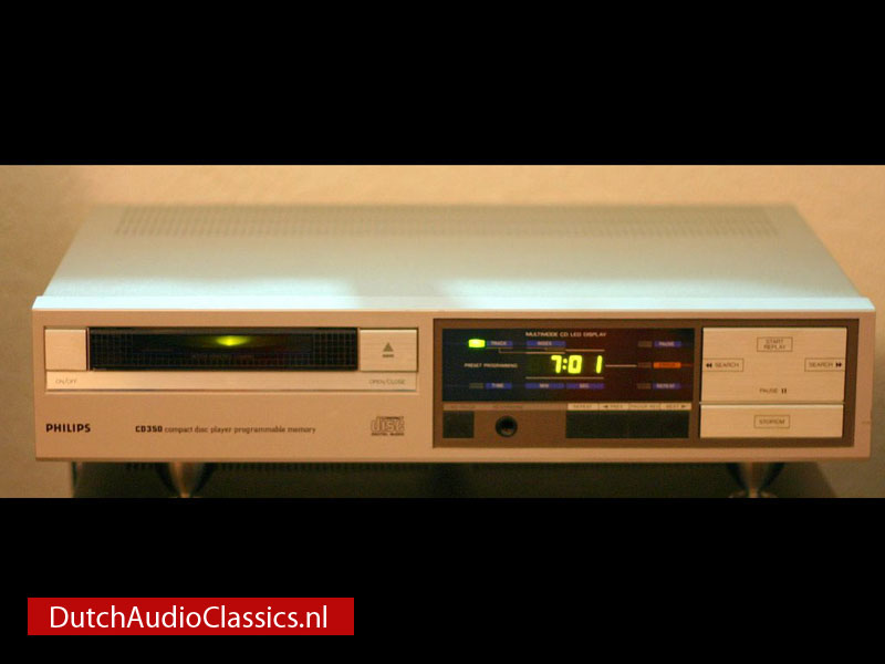 Philips CD350 cdplayer - DutchAudioClassics.nl