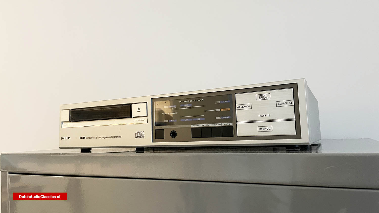 Philips CD350 cdplayer - DutchAudioClassics.nl