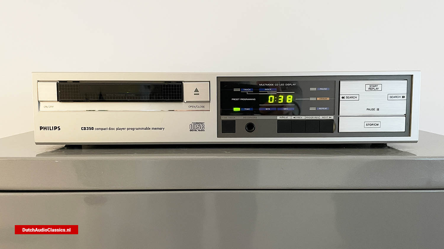 Philips CD350 cdplayer - DutchAudioClassics.nl