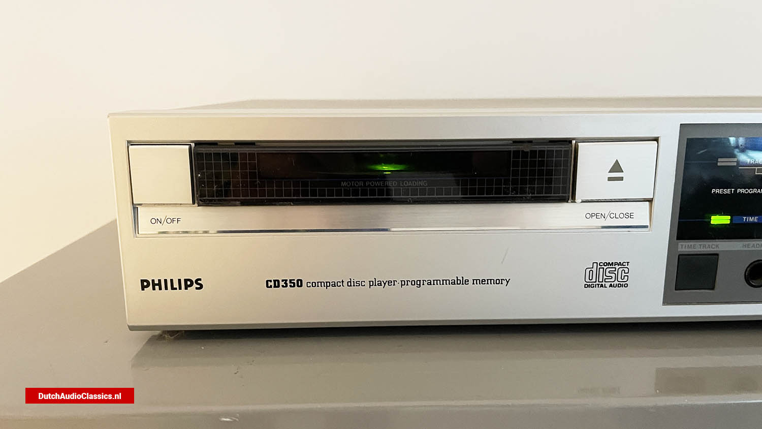 Philips CD350 cdplayer - DutchAudioClassics.nl