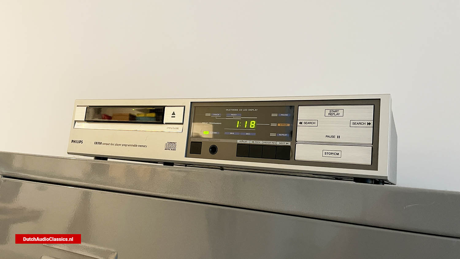 Philips CD350 cdplayer - DutchAudioClassics.nl