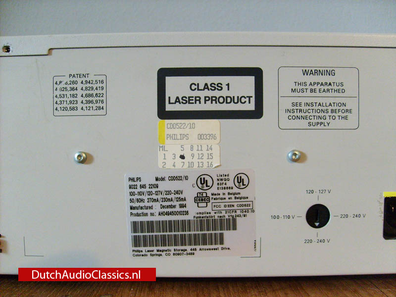 Philips CDD552 2x SCSI cd recorder - DutchAudioClassics.nl