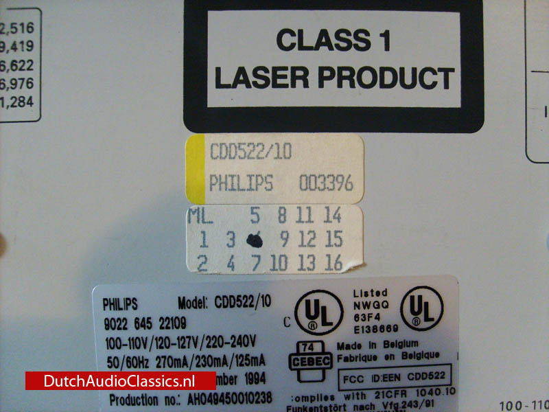 Philips CDD552 2x SCSI cd recorder - DutchAudioClassics.nl