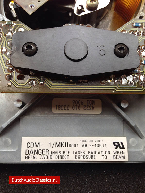 Philips CDM1 mkII cdmechanism - DutchAudioClassics.nl
