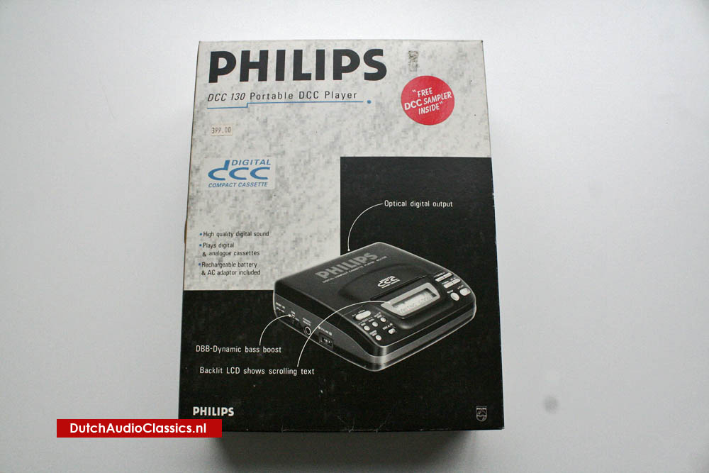 Philips DCC130 portable DCC player - DutchAudioClassics.nl
