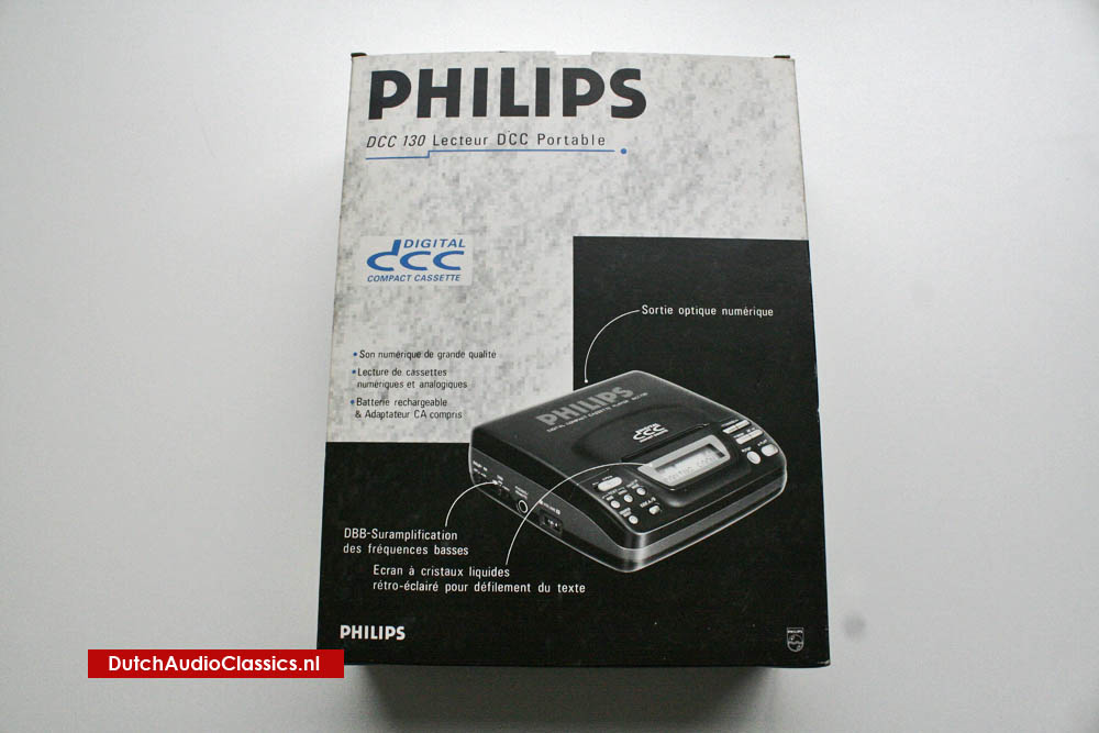 Philips DCC130 portable DCC player - DutchAudioClassics.nl