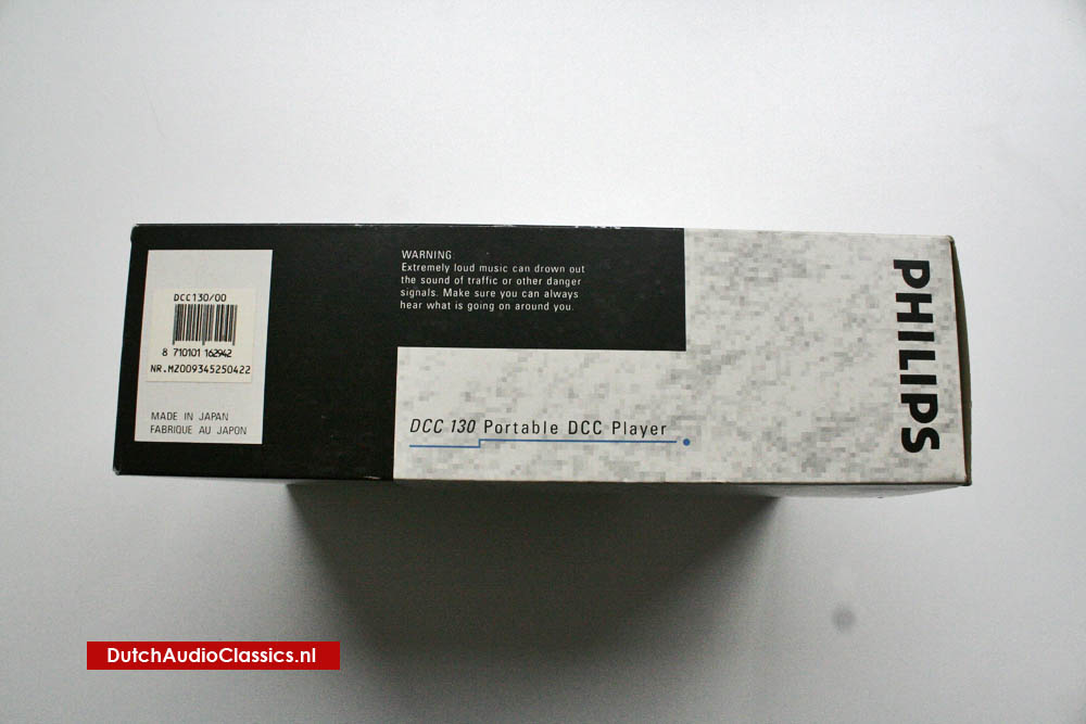 Philips DCC130 portable DCC player - DutchAudioClassics.nl