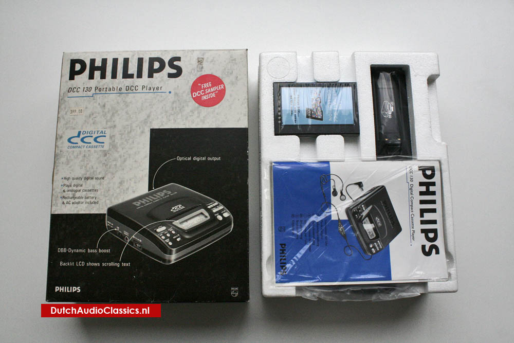 Philips DCC130 portable DCC player - DutchAudioClassics.nl