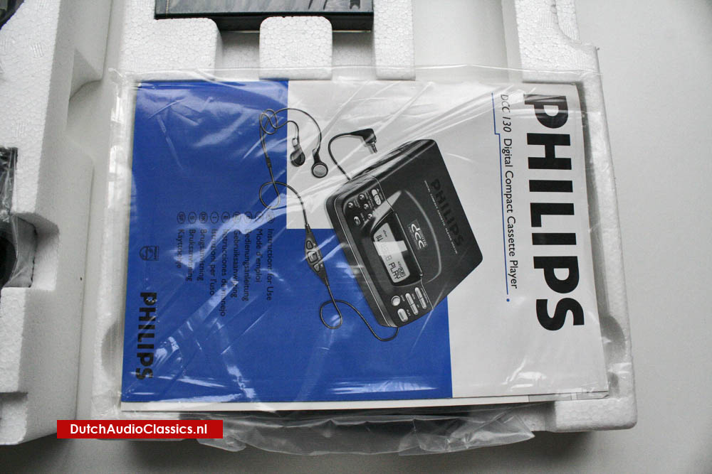Philips DCC130 portable DCC player - DutchAudioClassics.nl