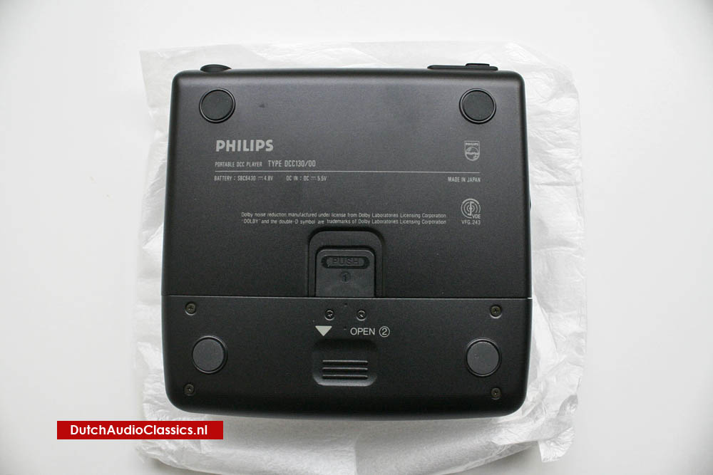 Philips DCC130 portable DCC player - DutchAudioClassics.nl