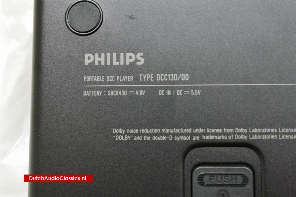 Philips DCC130 portable DCC player - DutchAudioClassics.nl