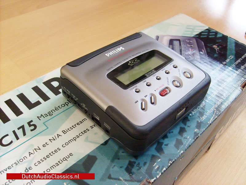 Philips DCC175 portable DCC recorder - DutchAudioClassics.nl