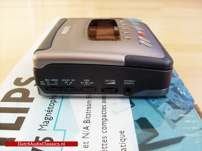 Philips DCC175 portable DCC recorder - DutchAudioClassics.nl