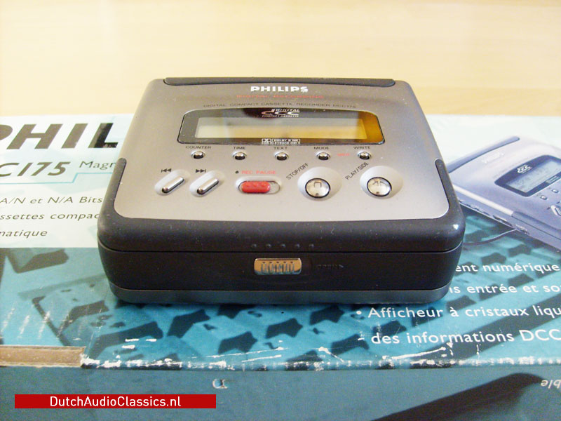 Philips DCC175 portable DCC recorder - DutchAudioClassics.nl
