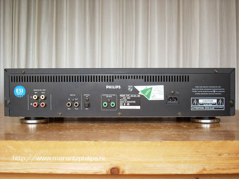 Philips DCC951 DCC recorder - DutchAudioClassics.nl