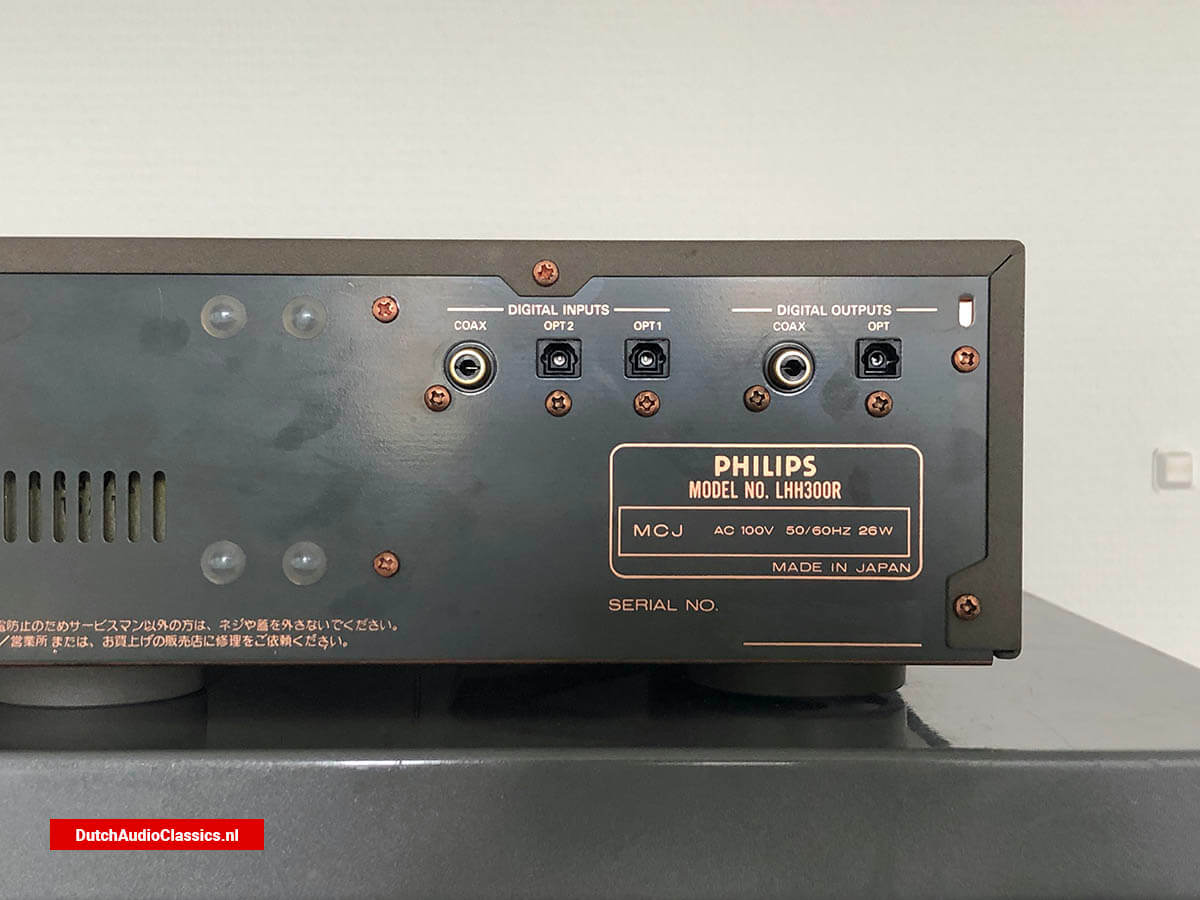 Philips LHH300R cdplayer - TDA1547 DAC7 - DF7 - CDM9 ...