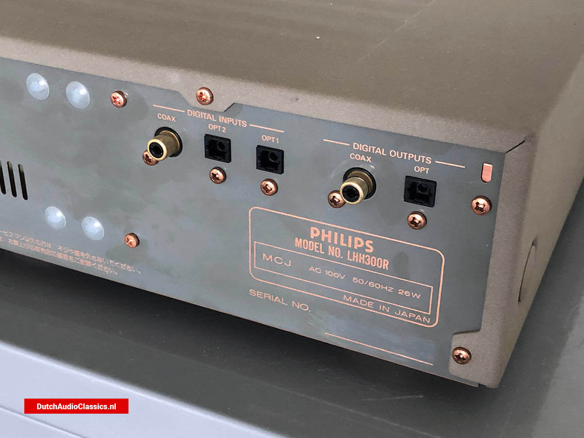 Philips LHH300R cdplayer - TDA1547 DAC7 - DF7 - CDM9 ...