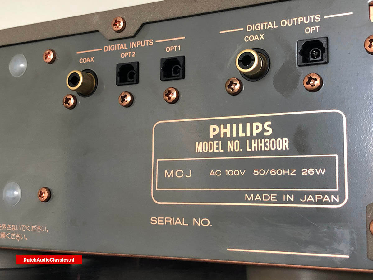 Philips LHH300R cdplayer - TDA1547 DAC7 - DF7 - CDM9 ...