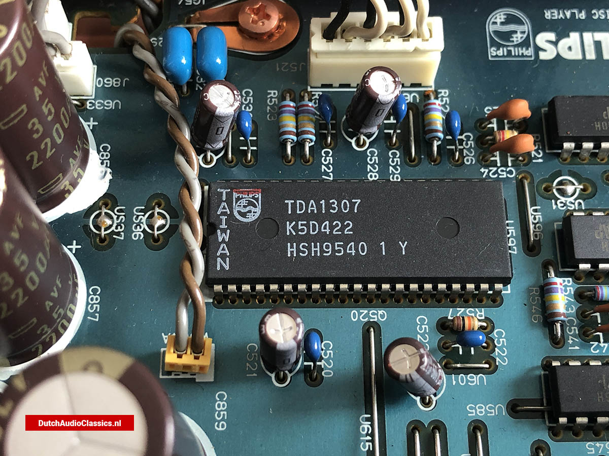 Philips LHH300R cdplayer - TDA1547 DAC7 - DF7 - CDM9 ...