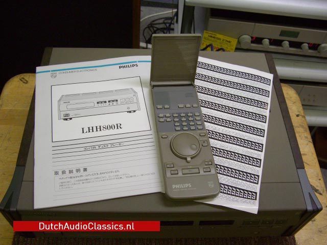 Philips LHH800r cdplayer - DutchAudioClassics.nl