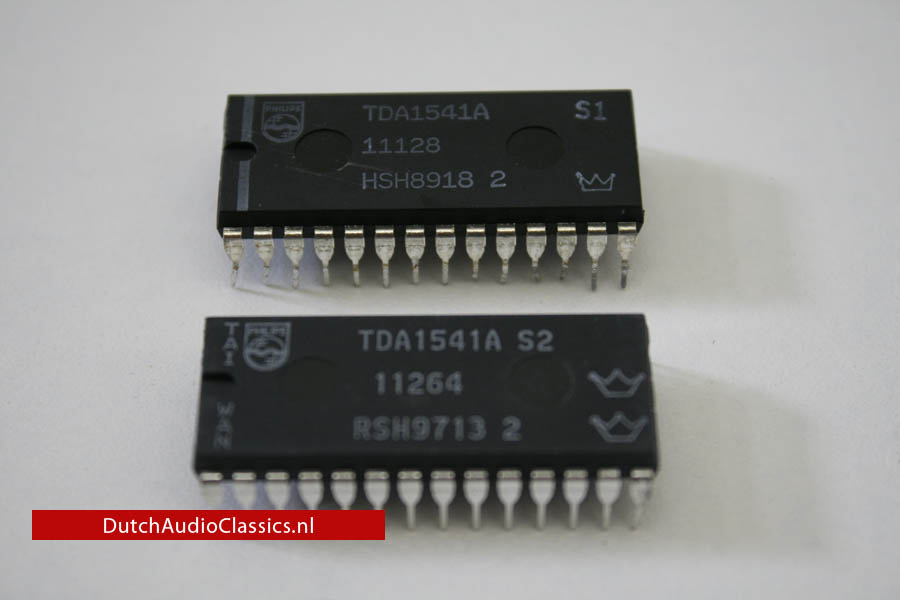 Philips TDA1541A S2 double crown d/a converter - DutchAudioClassics.nl