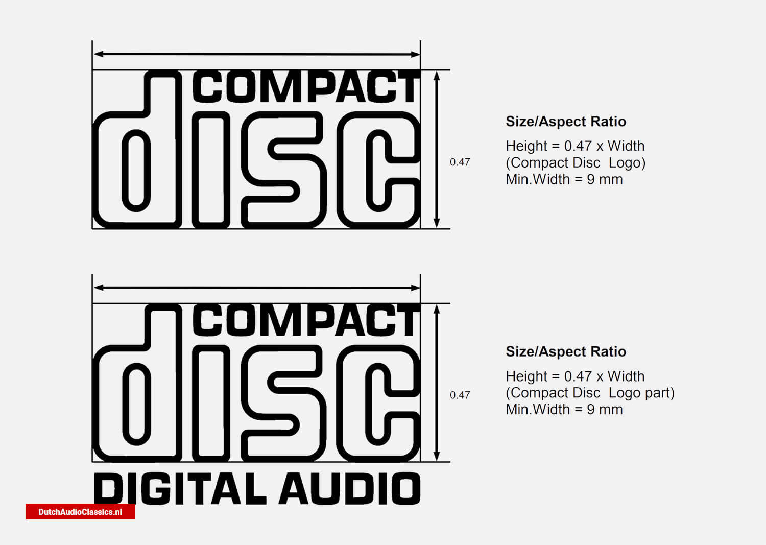 Philips Compact Disc Digital Audio logo - DutchAudioClassics.nl Philips Compact Disc Digital Audio logo - DutchAudioClassics.nl