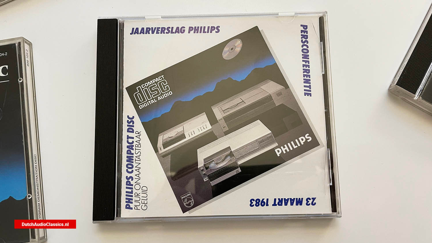 Philips Annual Report Compact Disc March 23, 1983 - DutchAudioClassics.nl