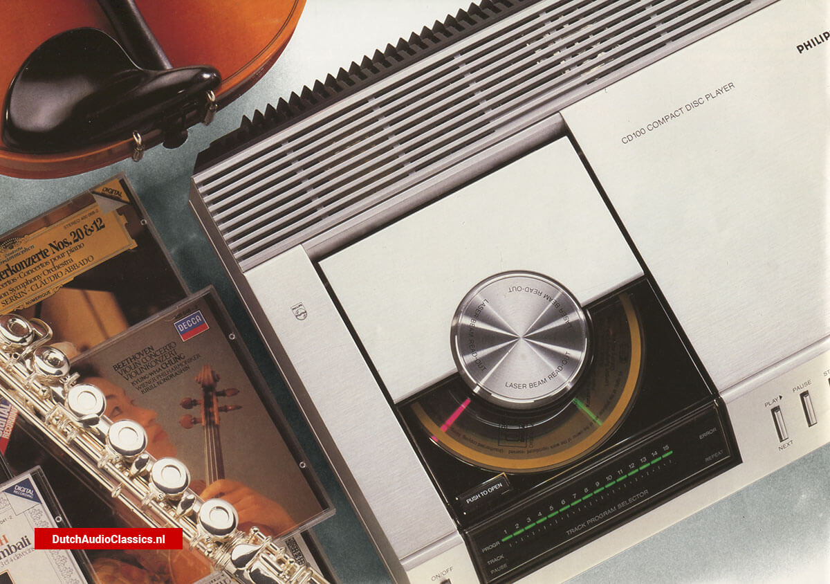 Philips CD100 - DutchAudioClassics.nl
