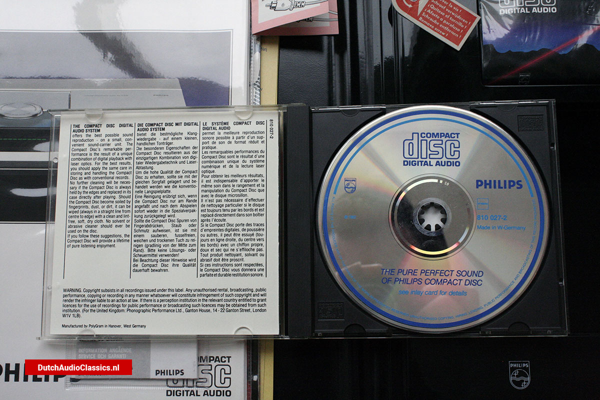 Philips Compact Disc Users Pack - DutchAudioClassics.nl