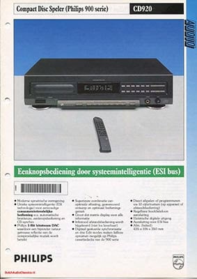 Explore Information on Philips and Marantz Audio Components - Dutch ...